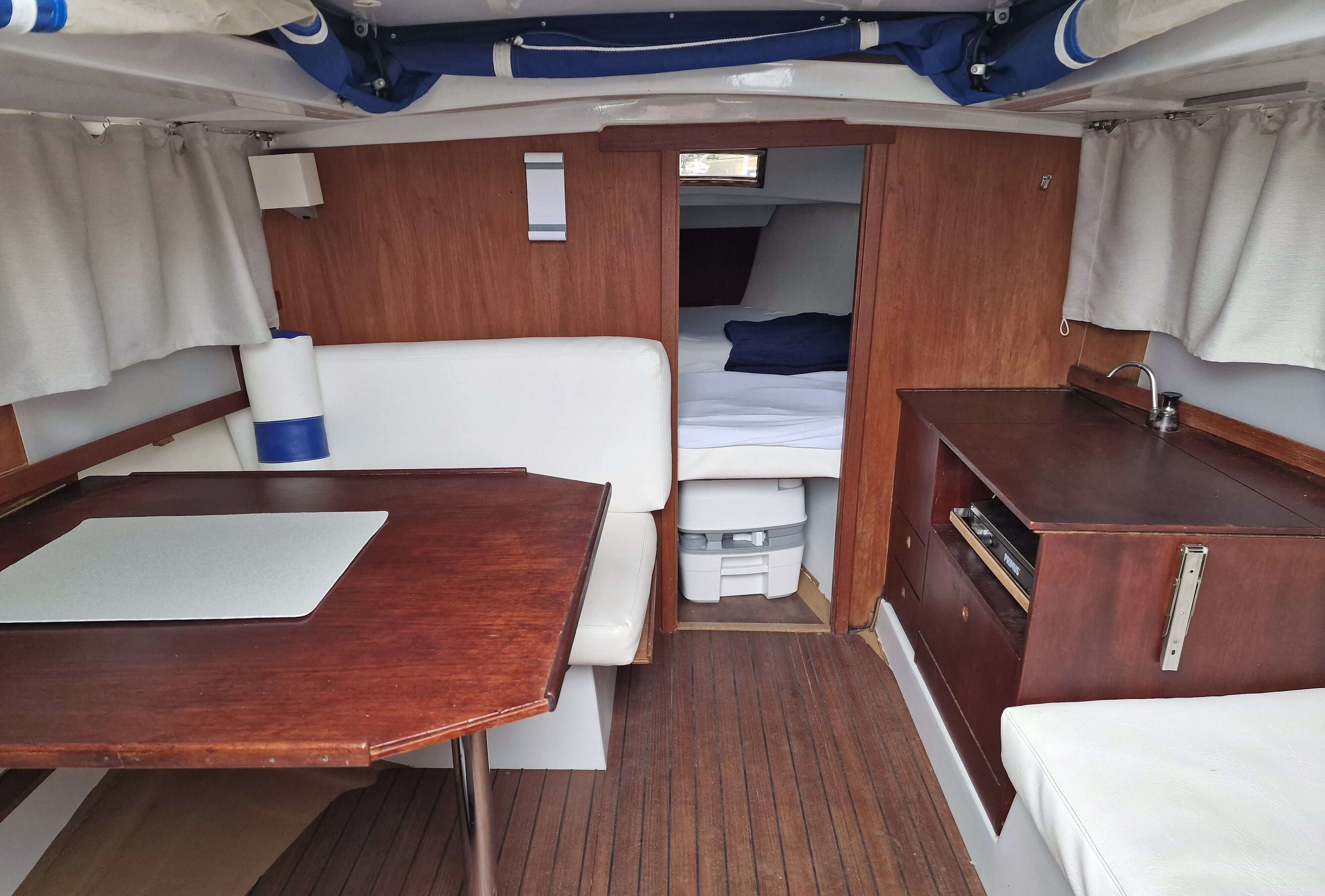 Neptun 22 Backdecker Dinette, Neptun Yachten Segelboote sehr gut Bodensee